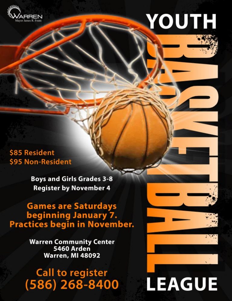 Youth Basketball League - City of Warren