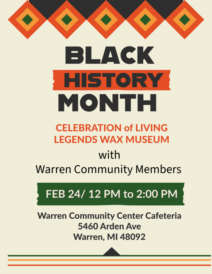 Black History Month - Celebration of Living Legends Wax Museum - City ...